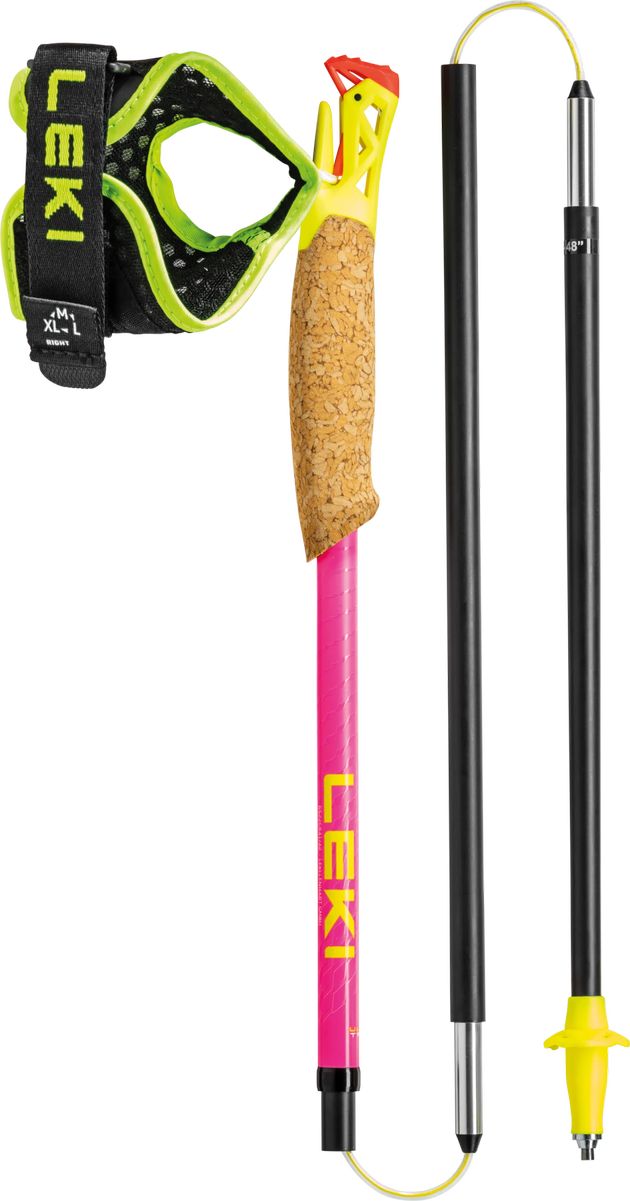 Leki Store - Leki Ultratrail FX.One Superlite pink/yellow/naturalcarbon ...