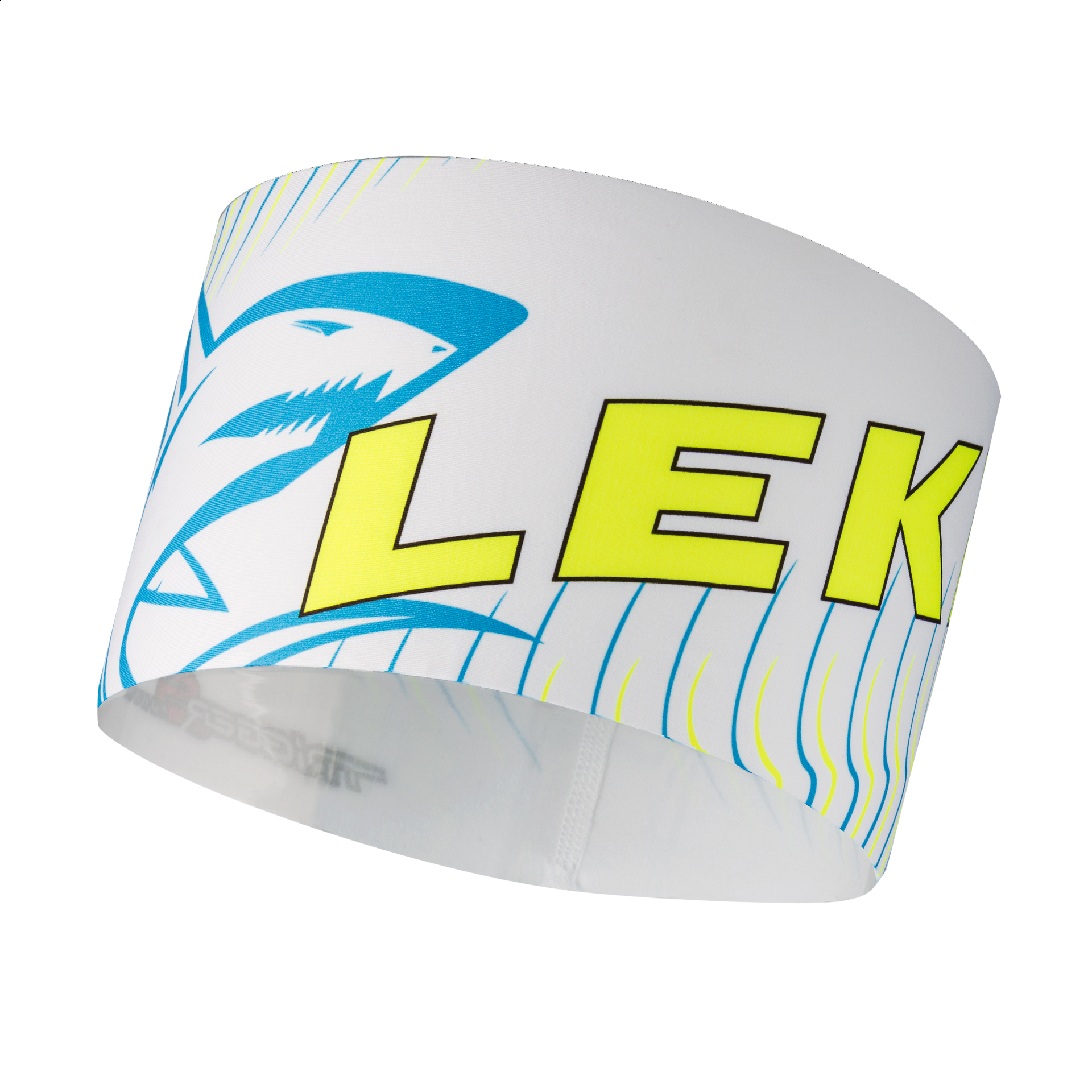 Leki Store - Leki Race Shark Headband white-cyan